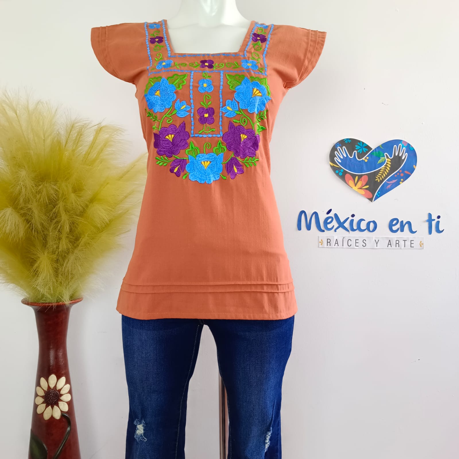 Blusas Artesanales Mexicanas de Yucatán, Chiapas y Campeche