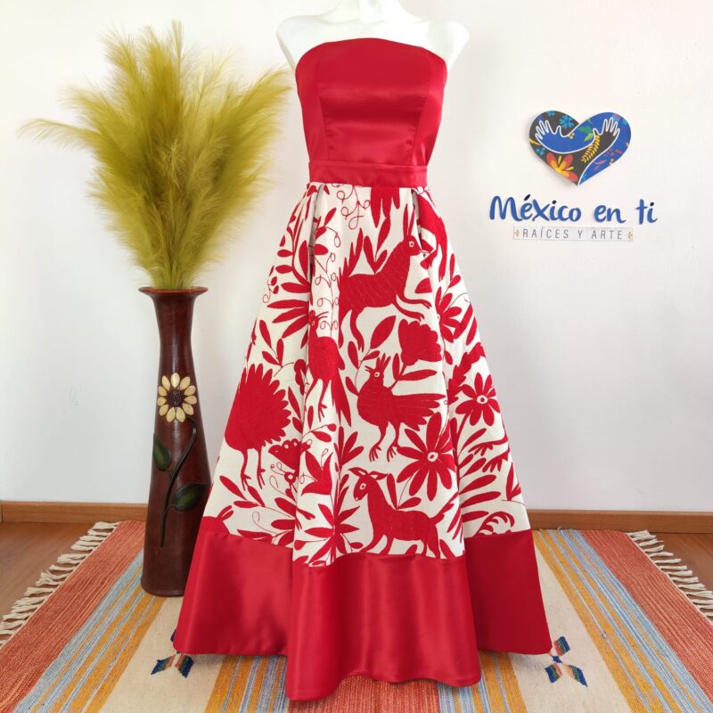 Vestido Tenango Strapless T-M (34) - Tienda Online de Vestidos ...