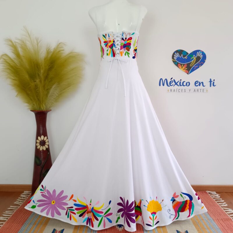 Vestido Tenango T-Ch (32) - Tienda Online de Vestidos Artesanales de Mexico