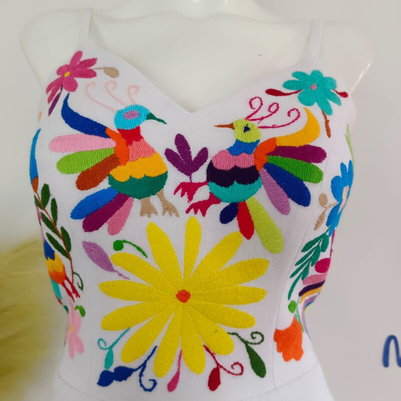 Vestido Tenango T-Ch (32) - Tienda Online de Vestidos Artesanales de Mexico