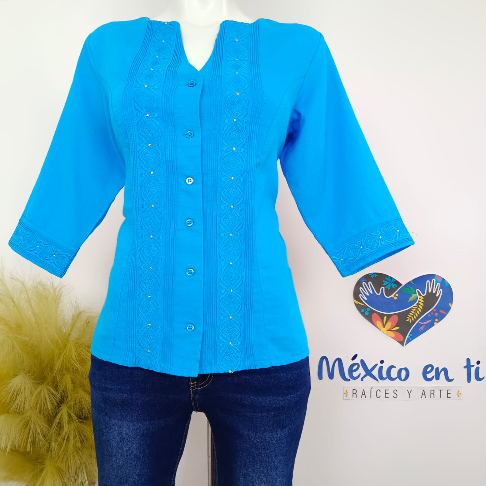 Blusas Artesanales Mexicanas de Yucatán, Chiapas y Campeche